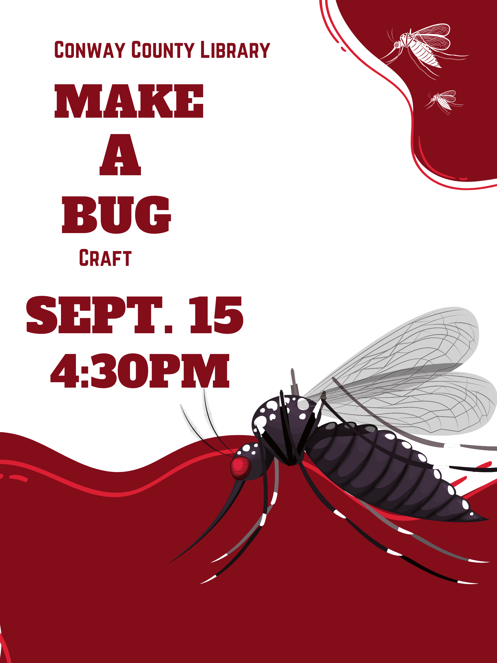 Make a Bug Craft – Conway County Library